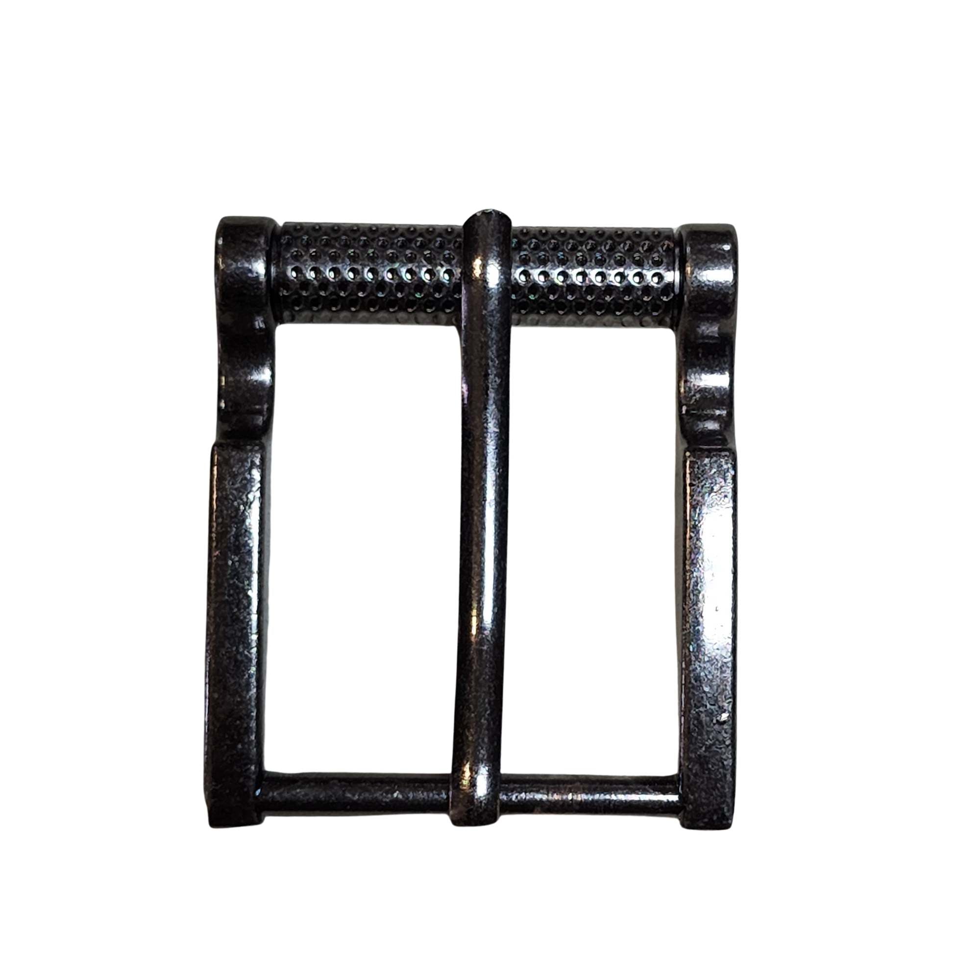 Embossed Heavy Duty Straight Edge Belt Buckle - 40 mm/ 1.6"